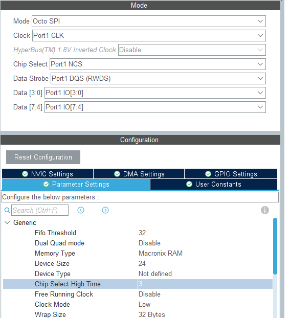 Im Having Problems With Psram Stmicroelectronics Community