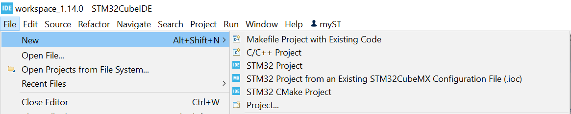 how to get the sample programs - STMicroelectronics Community