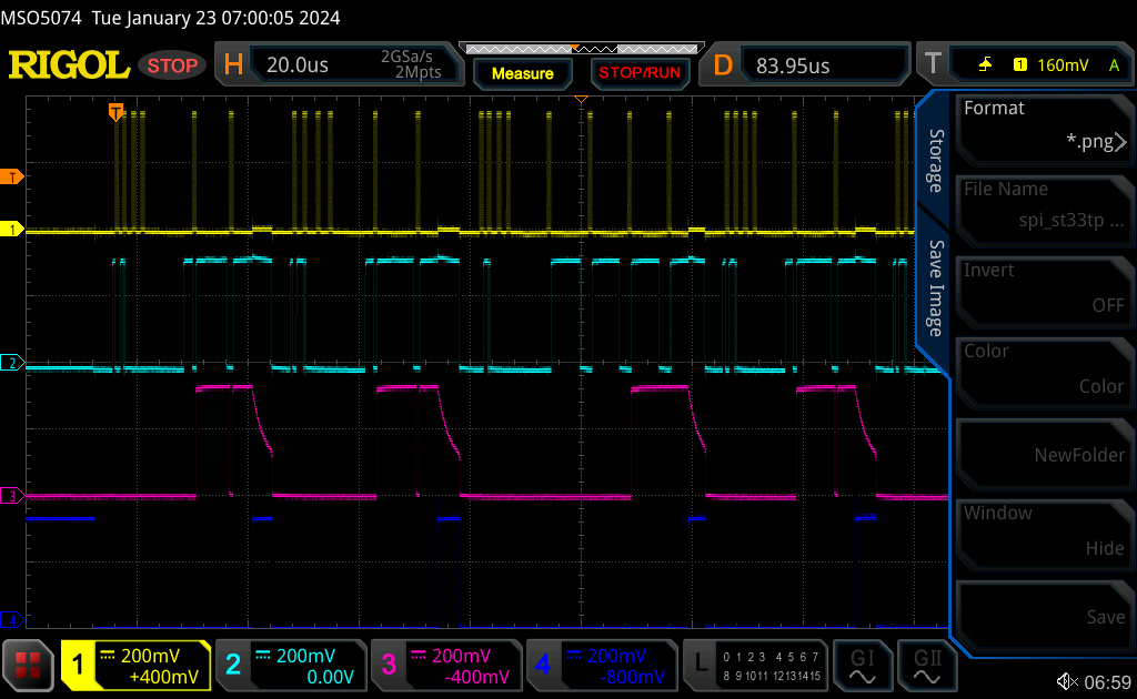 On Nucleo board H743ZI, HAL in use, byte wise TRX ... - STMicroelectronics Community