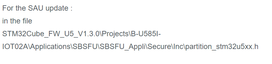 Access to UID_BASE from non secure application on ... - STMicroelectronics Community