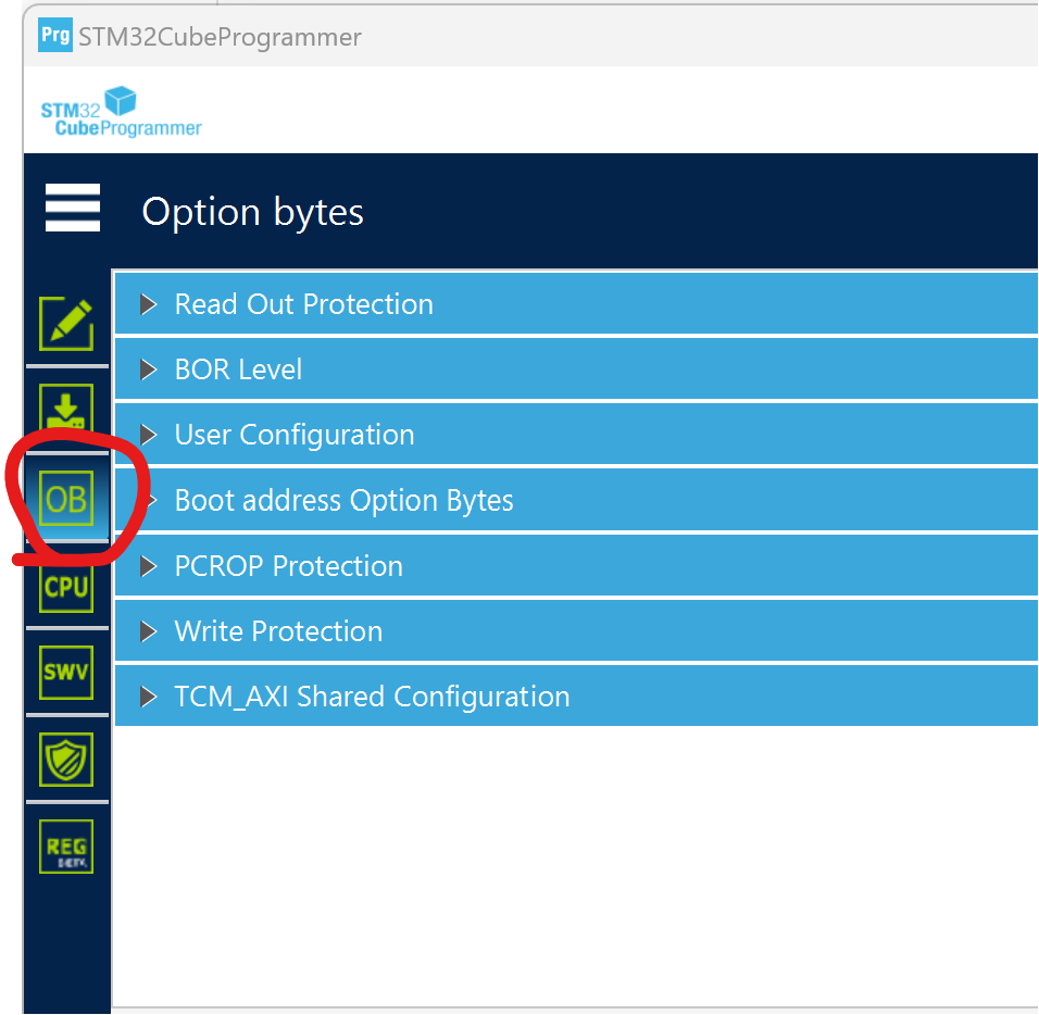 Solved: Downloaded STM32H7A3 program runs but doesn't stay... - STMicroelectronics Community