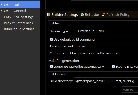 Solved Where Is The Makefile Generated By Cubeide Stmicroelectronics Community