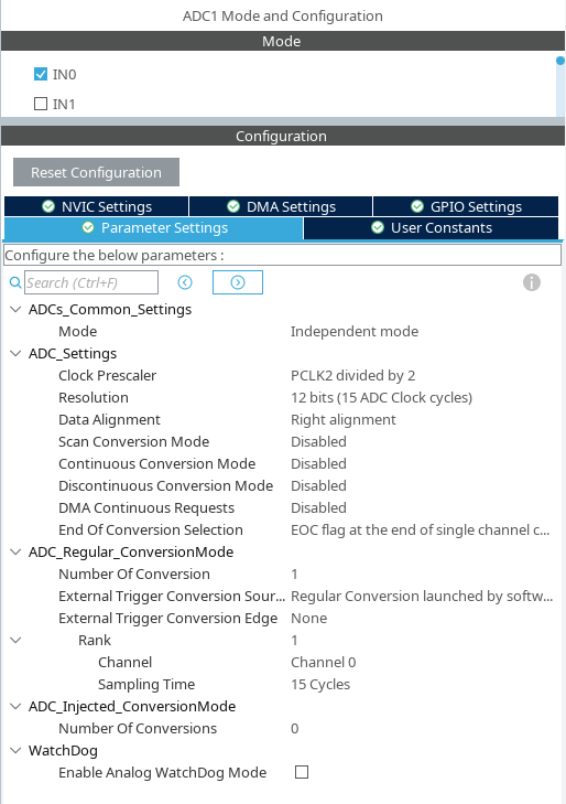 Solved: Failing to read useful data from ADC of STM32f411 - STMicroelectronics Community