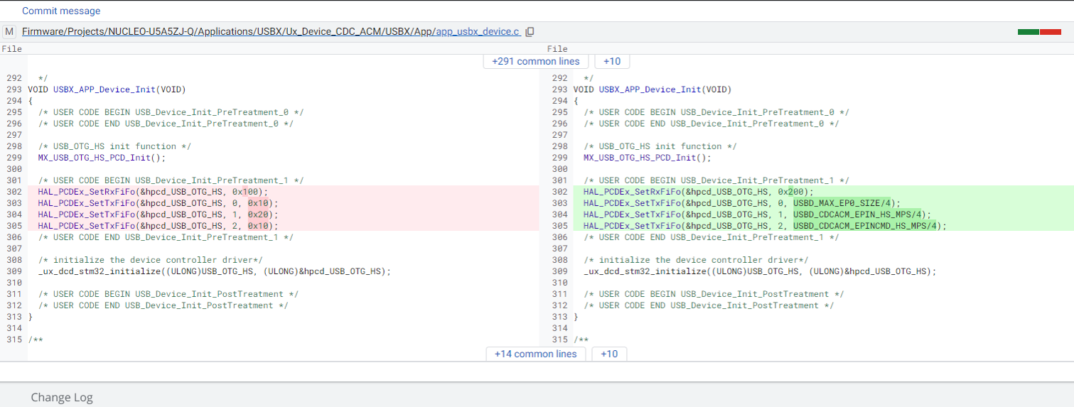 Solved: NUCLEO-U5A5ZJ-Q USB CDC ACM issue with ux_device_c... - STMicroelectronics Community
