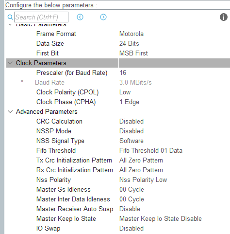 No output on peripheral spi device - STMicroelectronics Community