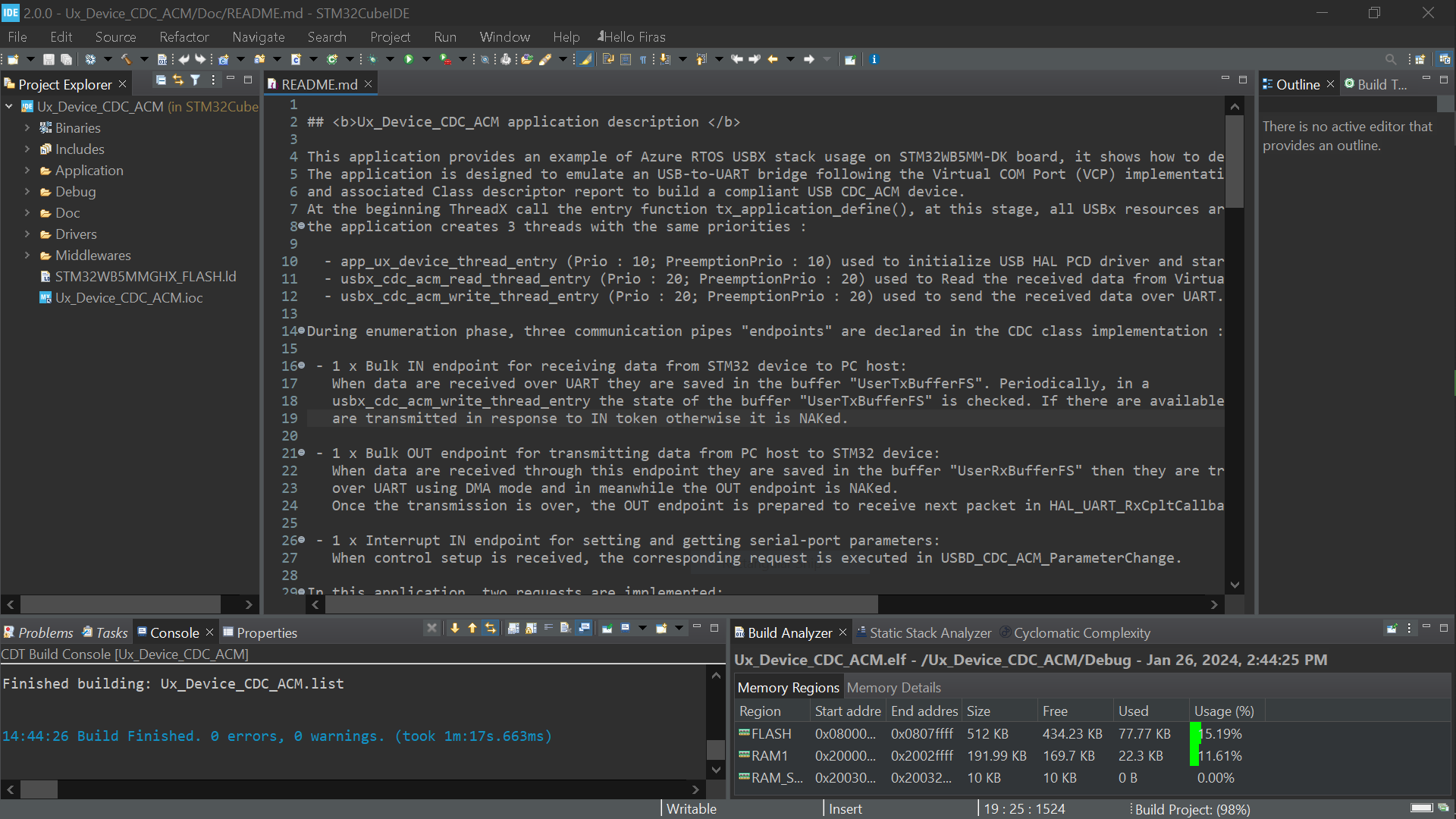 X-CUBE-AZRTOS packs are missing full folders to ma ...