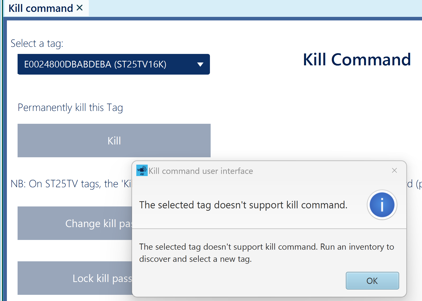 Solved: kill command does not work - STMicroelectronics Community
