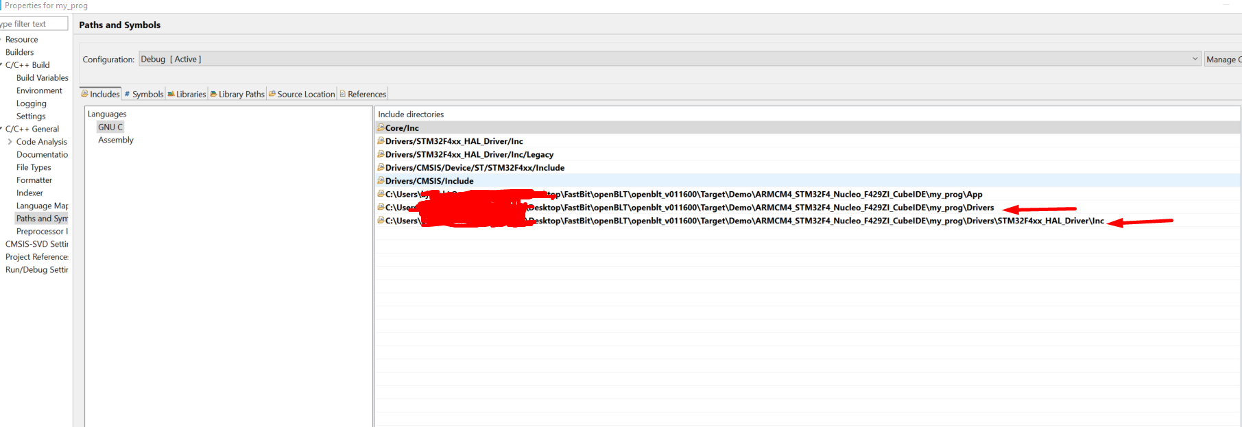 Solved Header File Can Not Be Included In The Build Stmicroelectronics Community 8014