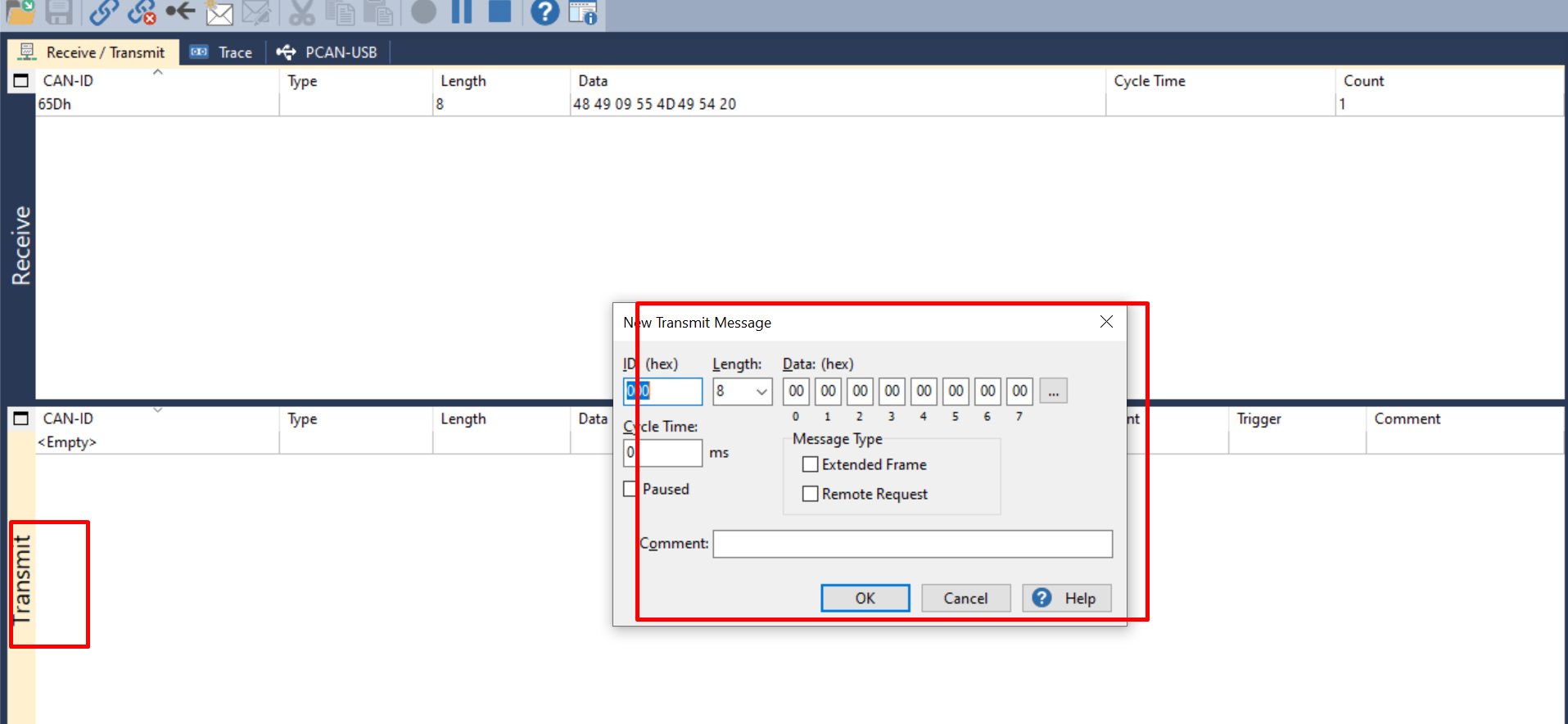 Solved I Can Not Send Message From Pcan To Stm32f407vgt D Stmicroelectronics Community 