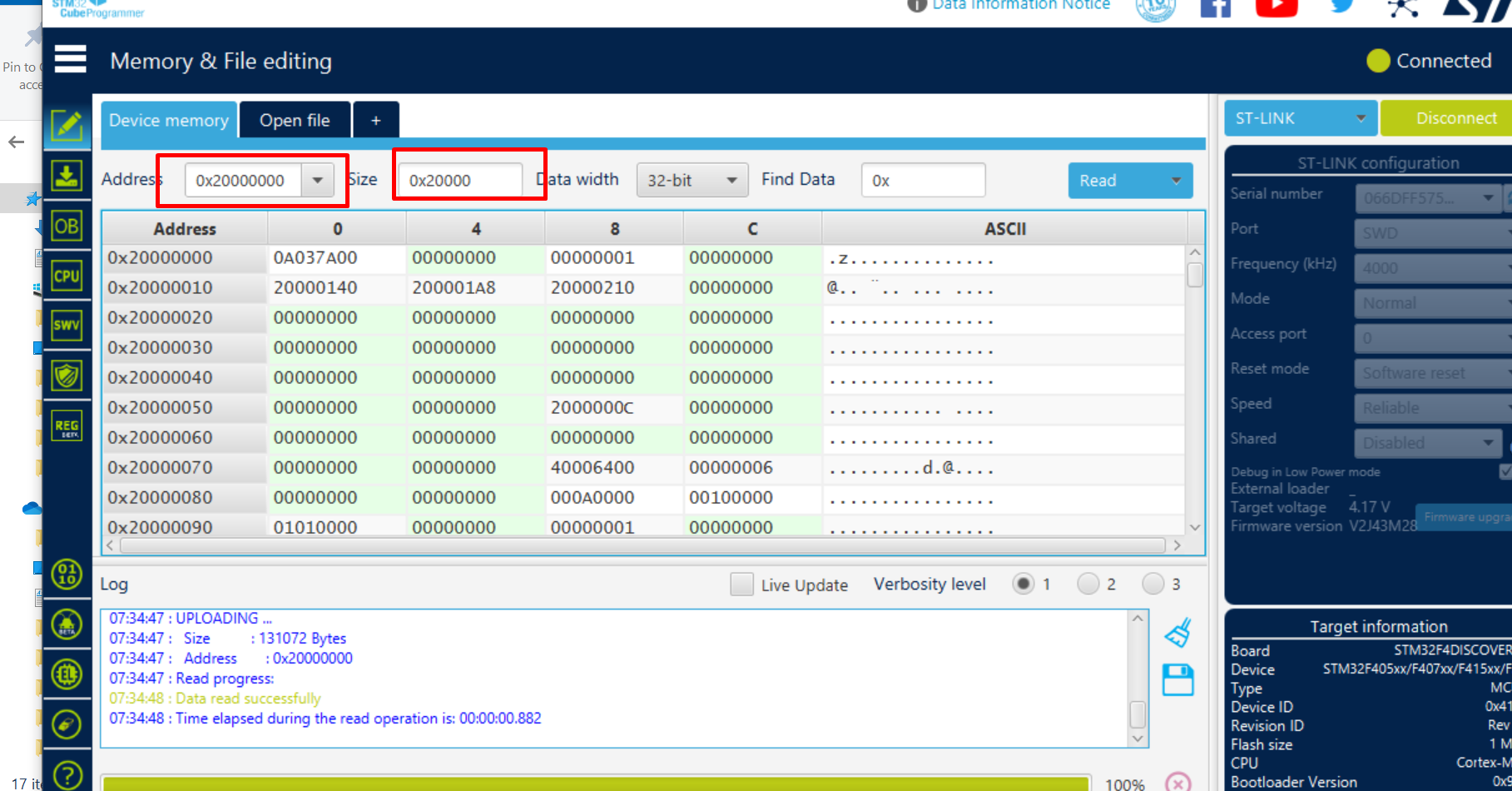 Information about the content of RAM.ld file - STMicroelectronics Community