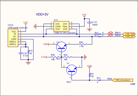 Solved: USB interface STM32F373 for circuit - STMicroelectronics Community