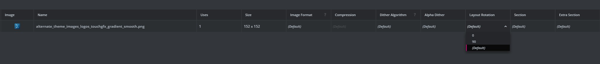 TouchGFX screen rotation - STMicroelectronics Community