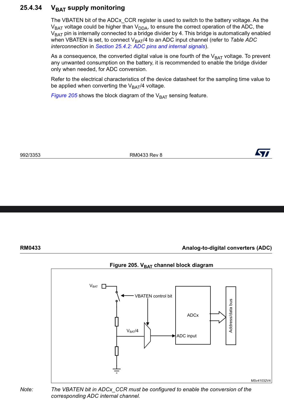 Solved Internal Adc Questions On Stm32h750 Stmicroelectronics Community 2892