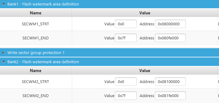 Is it possible to change the address of the Flash ... - STMicroelectronics Community