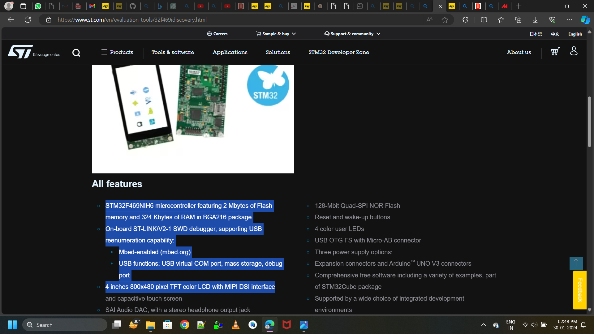 Solved: product recommendation for patient monitor - STMicroelectronics Community