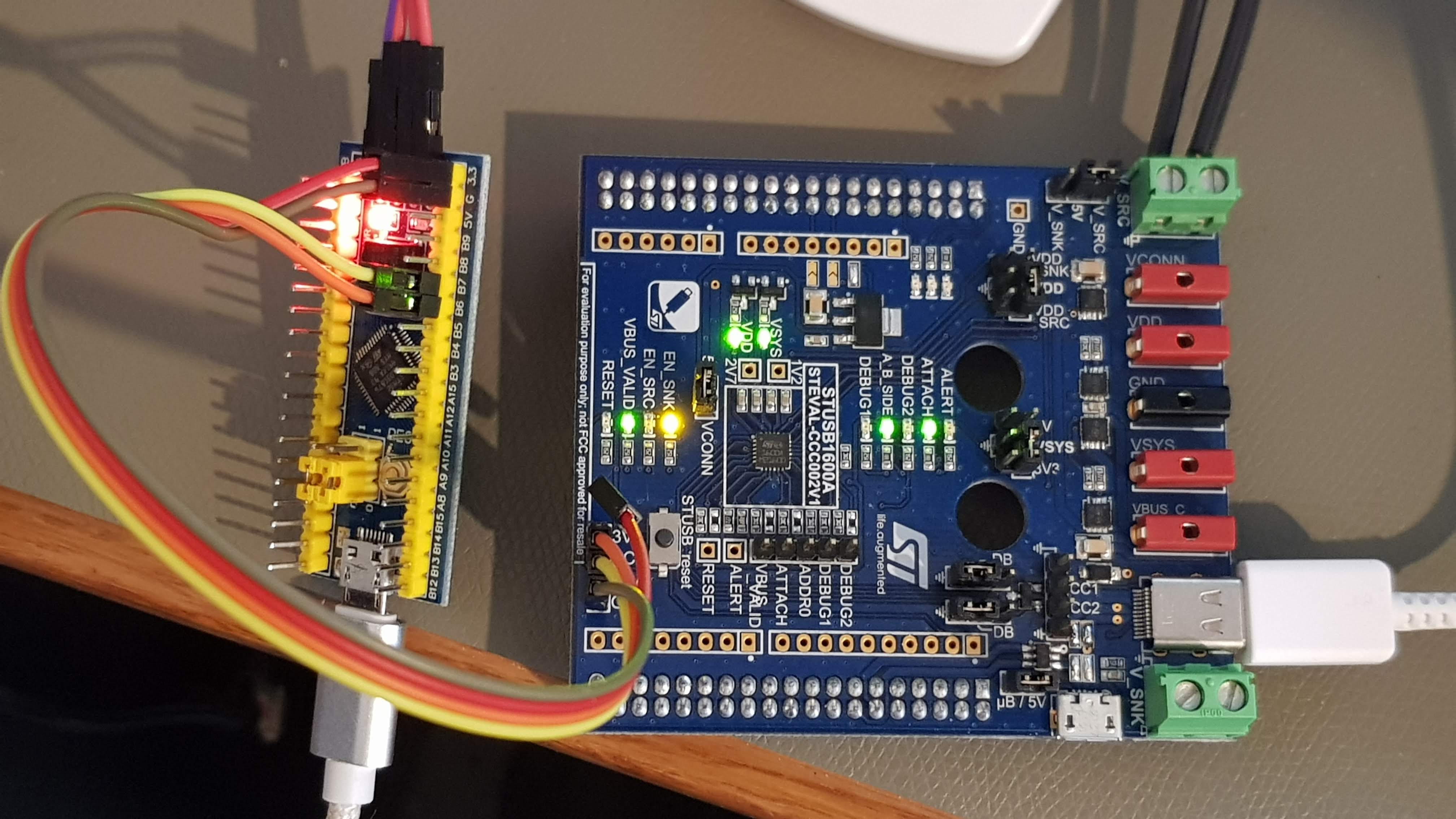 STUSB1600A can't switch to Source - STMicroelectronics Community