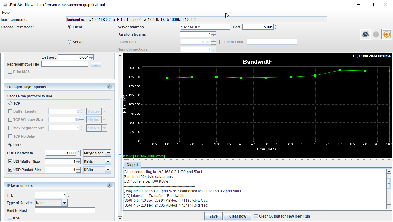 Solved Nx Iperf A7 Unable Run Tcp Test Both Client Server Stmicroelectronics Community