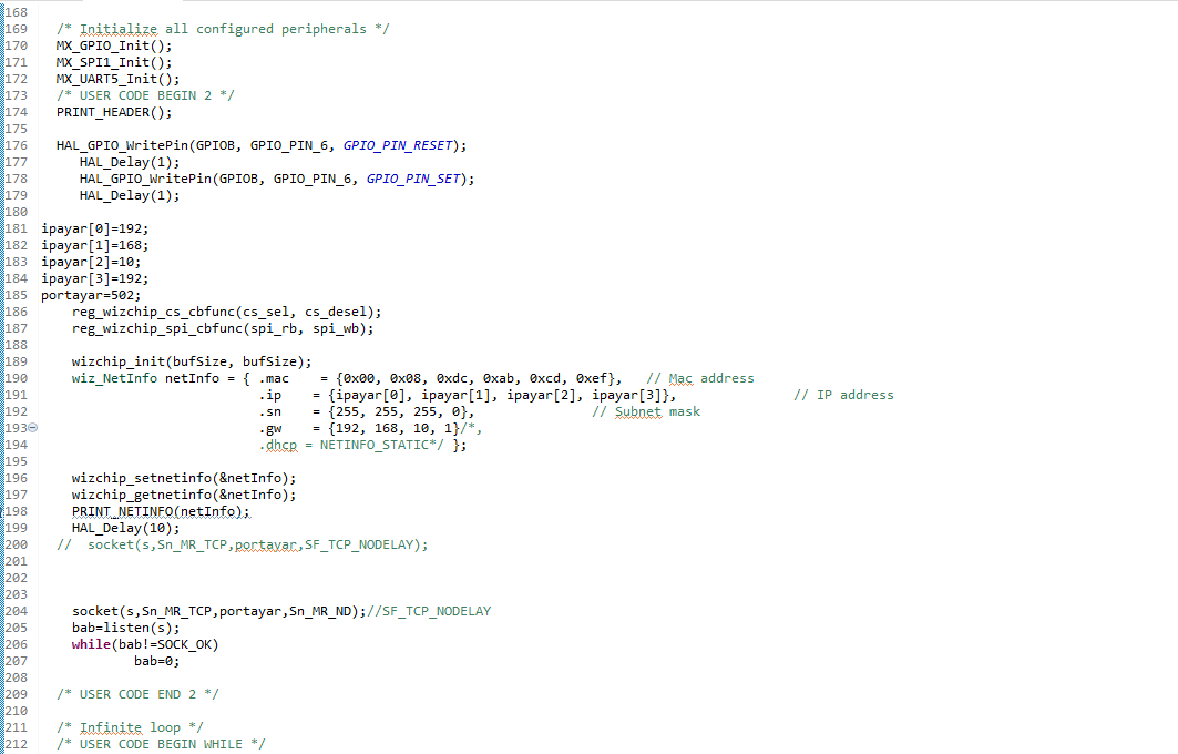 Stm32 Modbus Tcp With W5500 Stmicroelectronics Community