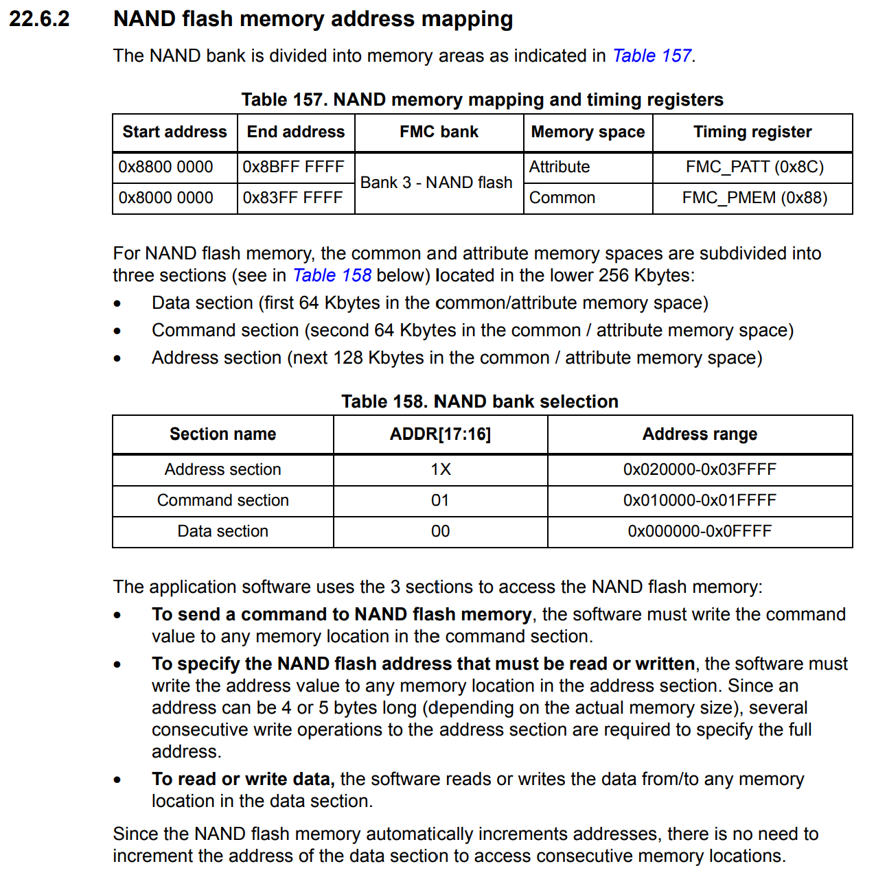 Solved Is It Possible To Read Nand Memory Using A Pointer Stmicroelectronics Community