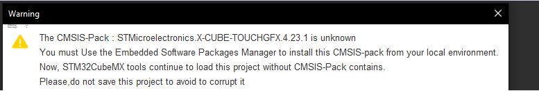 Solved Cant Open Ioc The Cmsis Pack Stmicroelectronics Community