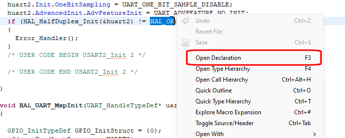 Solved: HAL_StatusTypeDef function - STMicroelectronics Community