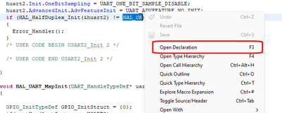 Solved: HAL_StatusTypeDef function - STMicroelectronics Community