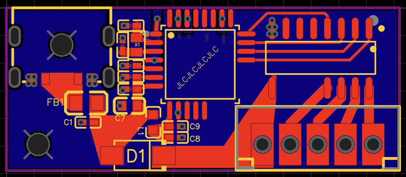 My first ever PCB design. Any comments? Tips or tr ...