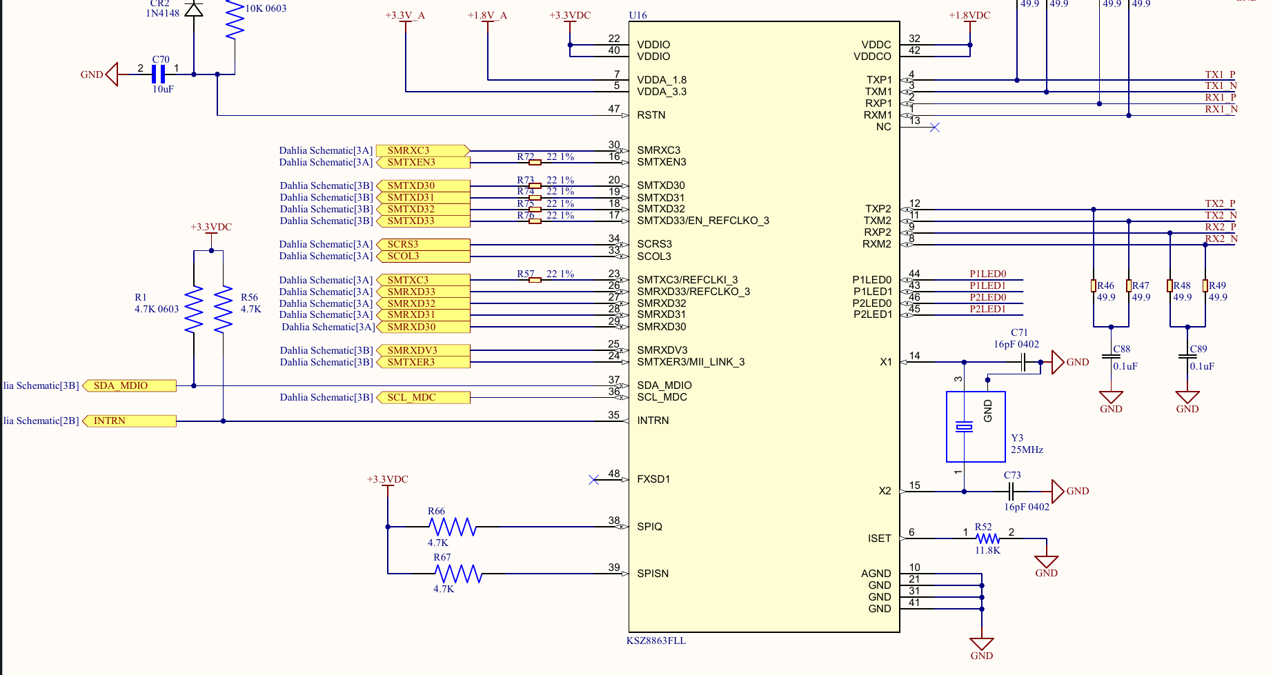 Solved Stm32f107vc And Ethernet Over A Ksz8863fll 3 Port Stmicroelectronics Community