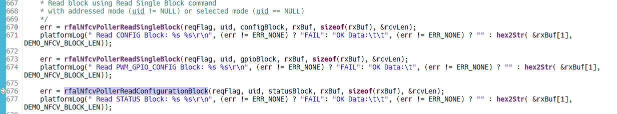 Solved X Cube Nfc6 Polling Demo Modification And Sending Stmicroelectronics Community