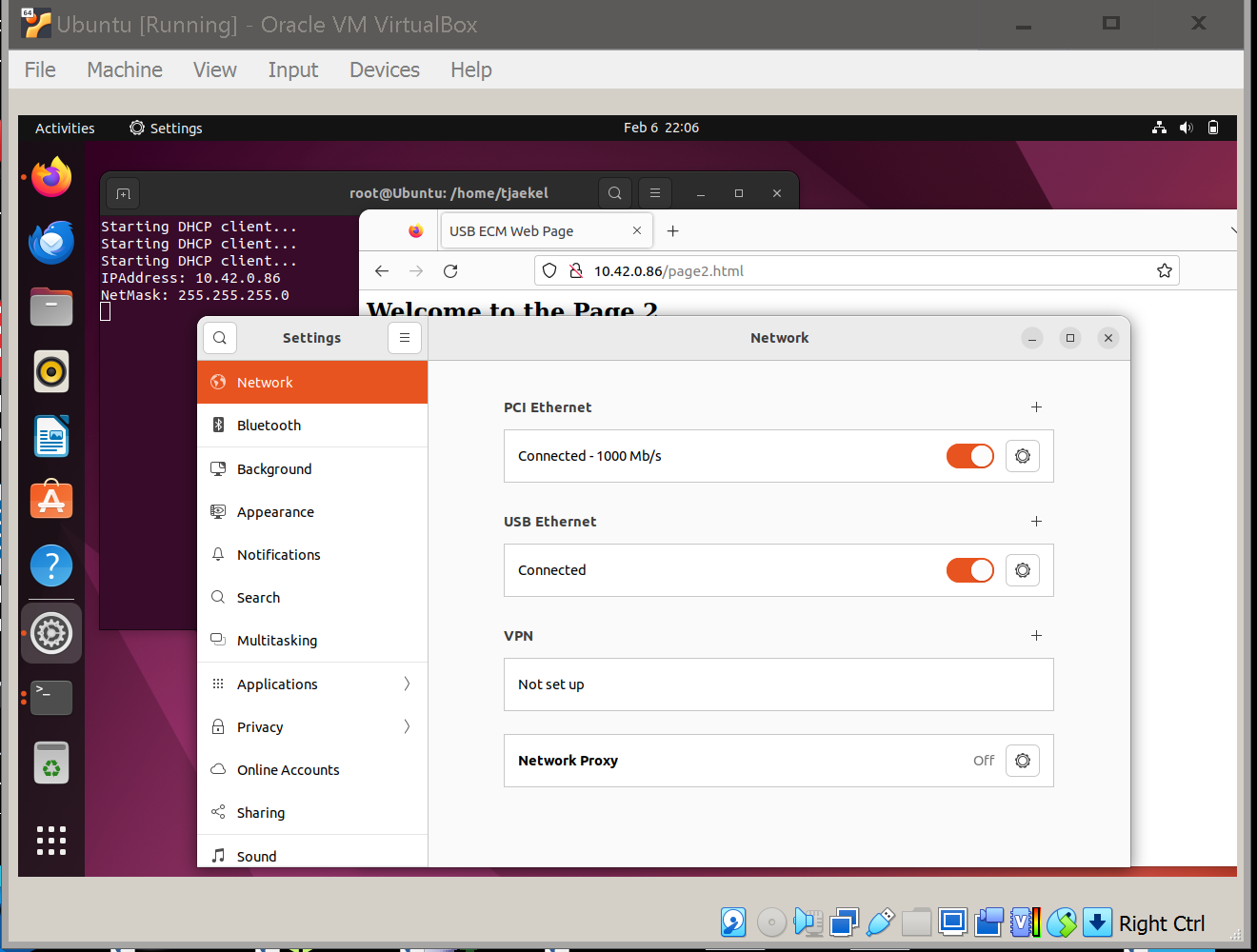 Solved Stm32u5x Usb Ecm Demo How To Setup Host Stmicroelectronics Community