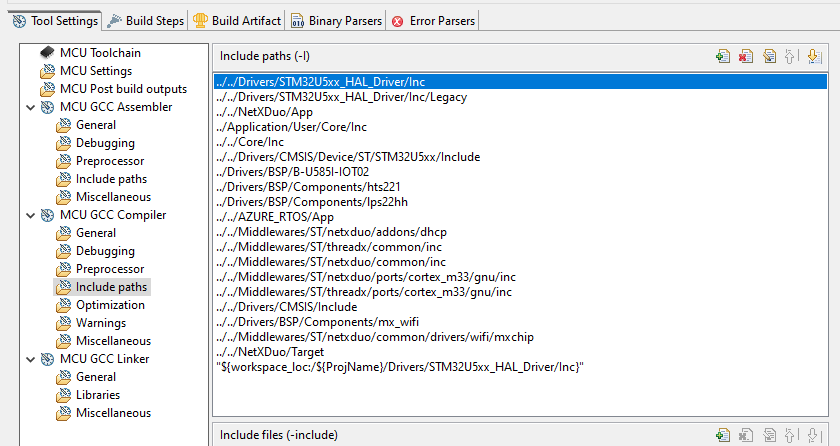 Solved: B-U585I-IOT02A Undefined reference HAL_I2C - STMicroelectronics Community