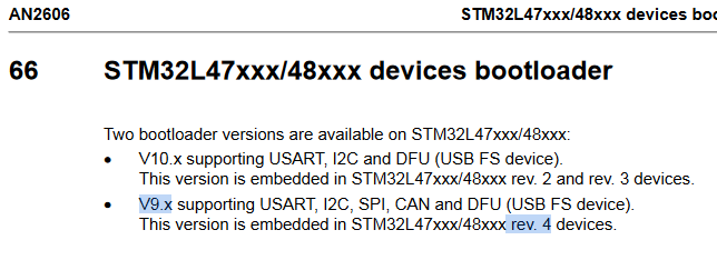 Stlink V3pwr Cannot Connect To Bootloader Stm32l47 Stmicroelectronics Community
