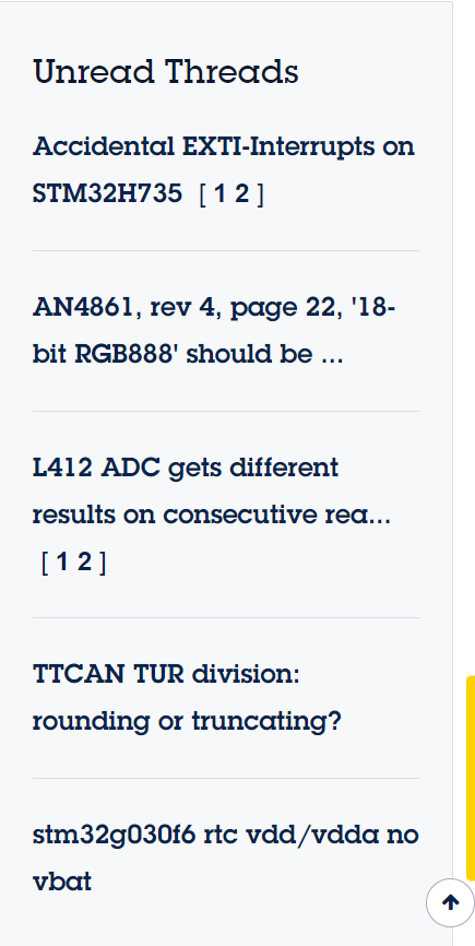 Please add date of the most recent post in the pre ...
