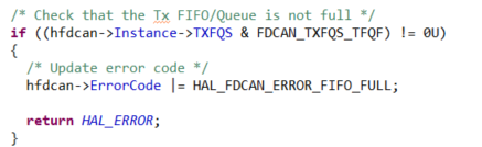 Solved: STM32H743VI FDCAN didn't works as classical CAN - STMicroelectronics Community