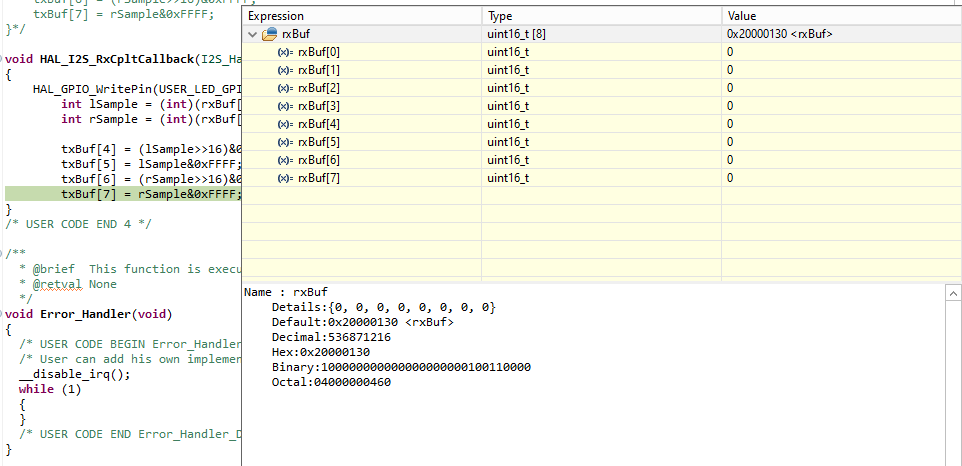Solved: STM32U5 SAI in I2S mode + GPDMA - STMicroelectronics Community