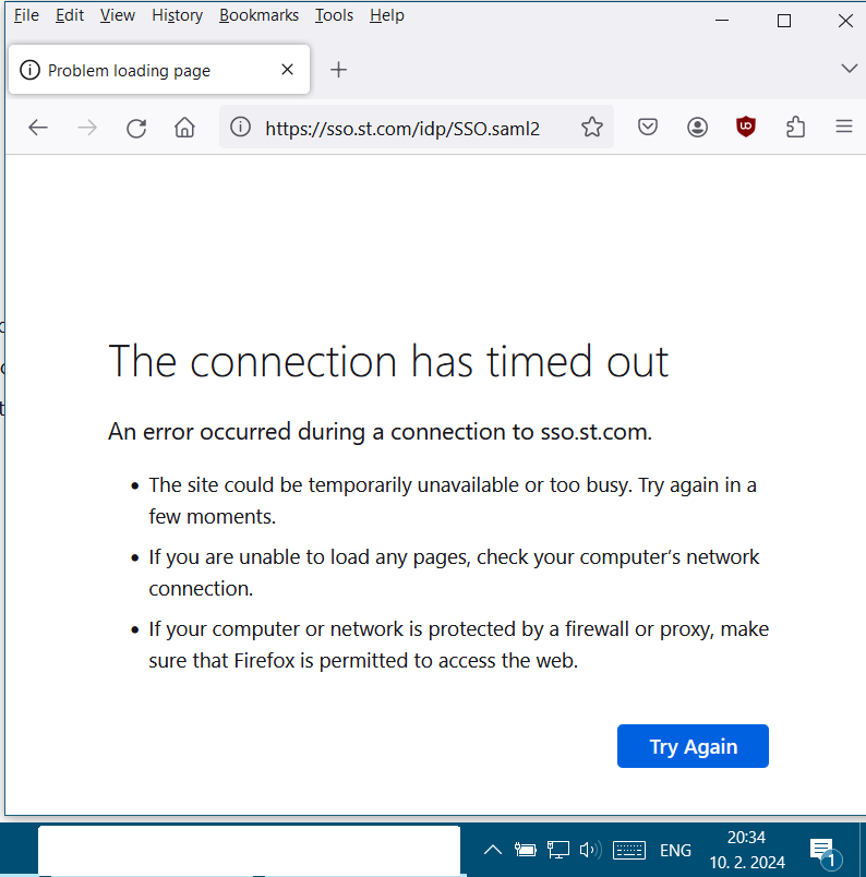 "Authentication Failed" while being logged in - Page 2 - STMicroelectronics Community