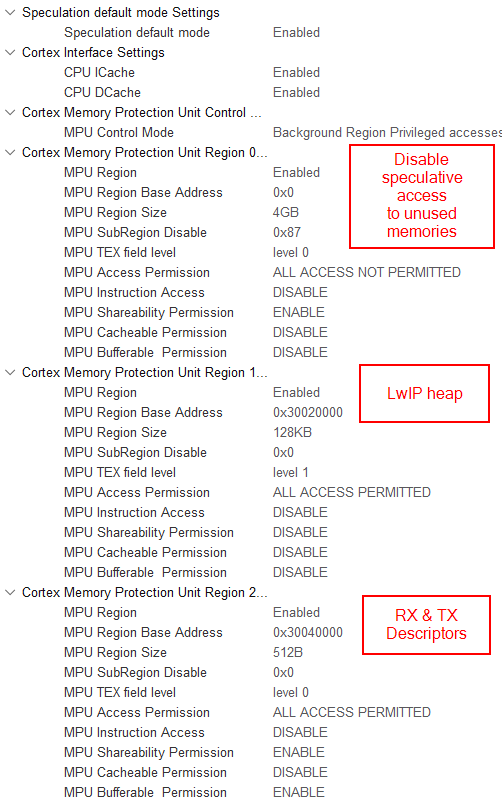 Solved: LWIP + D-Cache problem (STM32H747I-DISCO) - STMicroelectronics Community