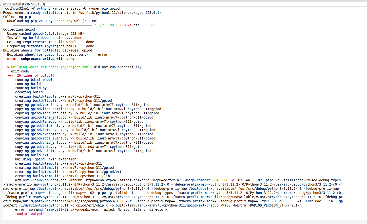 Solved Control Stm32mp157d Dk1 Gpio With Python Stmicroelectronics