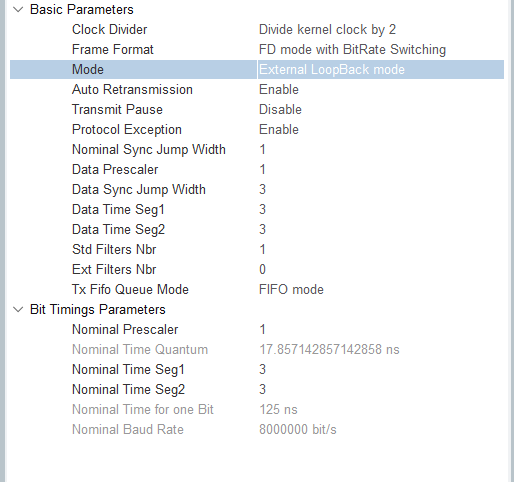 Solved High Speed Fdcan Stm32g431 Stmicroelectronics Community 