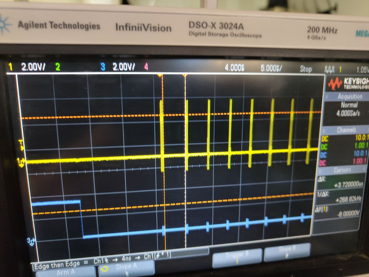 Solved Stm32l4s5 Spi Pause Between 8 Bit Frames Page 2 Stmicroelectronics Community 