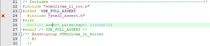 Solved Cube Mx With Keil 539 Full Assert Bug In Stm32l0x Stmicroelectronics Community