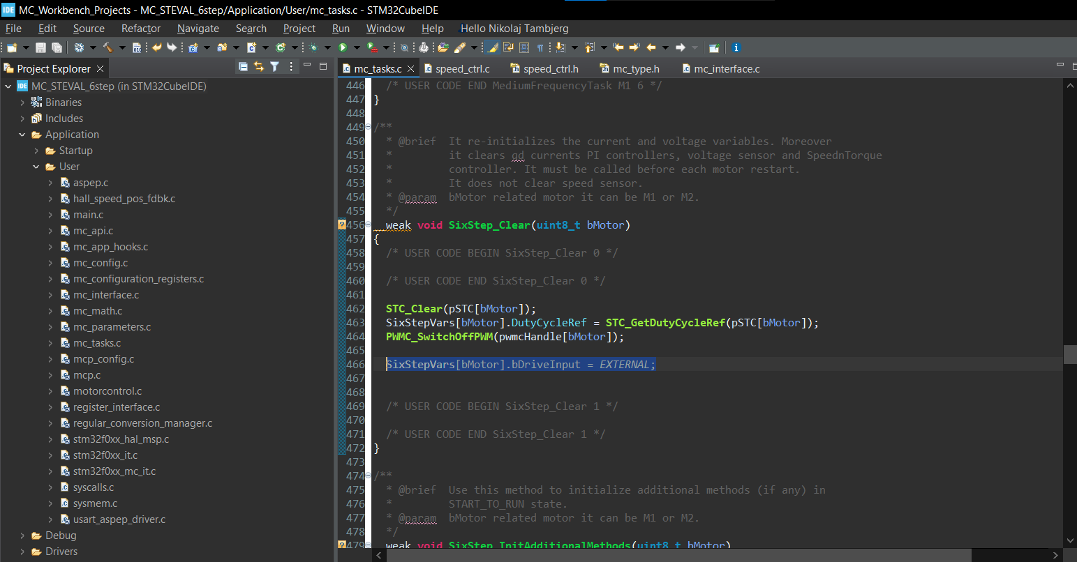 Solved: 6-step speed fluctuation & current spikes - STMicroelectronics Community