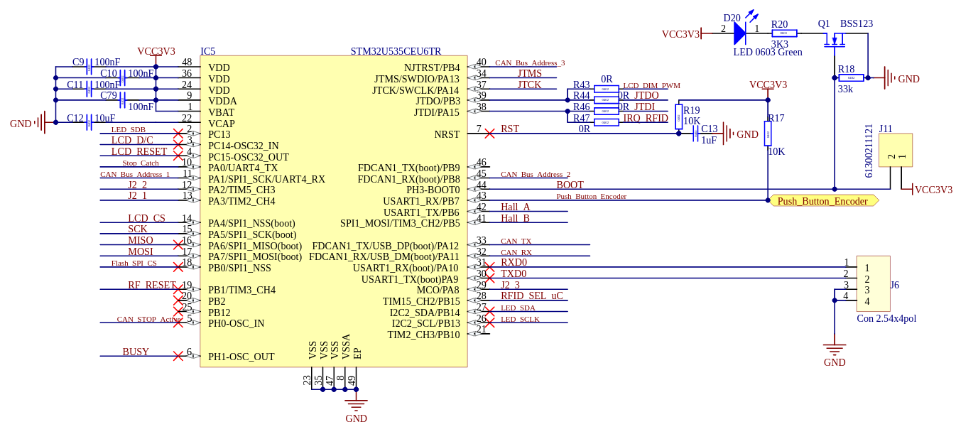 Solved: STM32U535 random hard fault when running at 160 MH... - STMicroelectronics Community