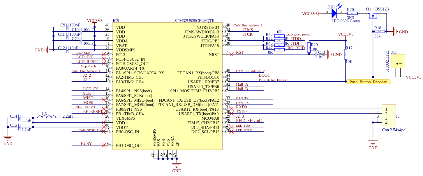 Solved: STM32U535 random hard fault when running at 160 MH... - STMicroelectronics Community