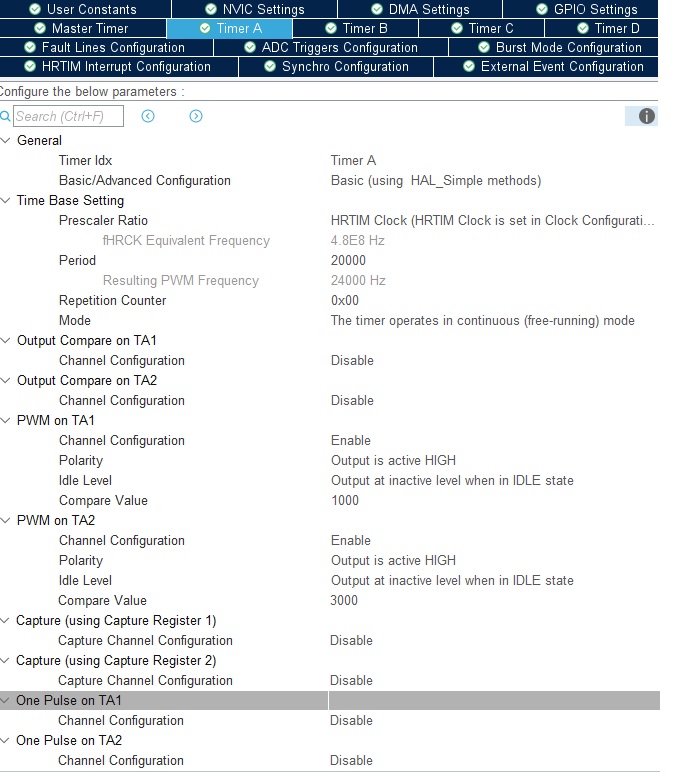 Solved: STM32H750VBT HRTIM not working - STMicroelectronics Community