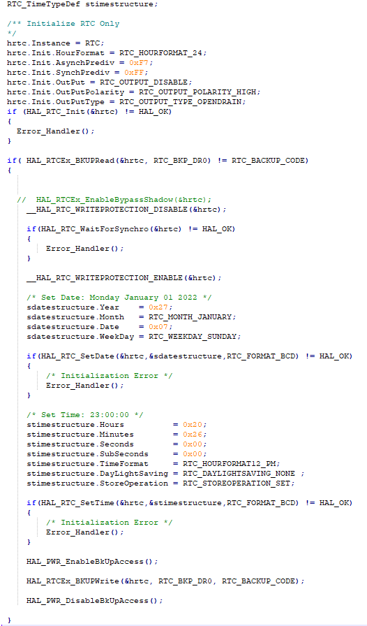 Solved Nucleo H743zi Rtc Lse Accuracy Error Stmicroelectronics Community