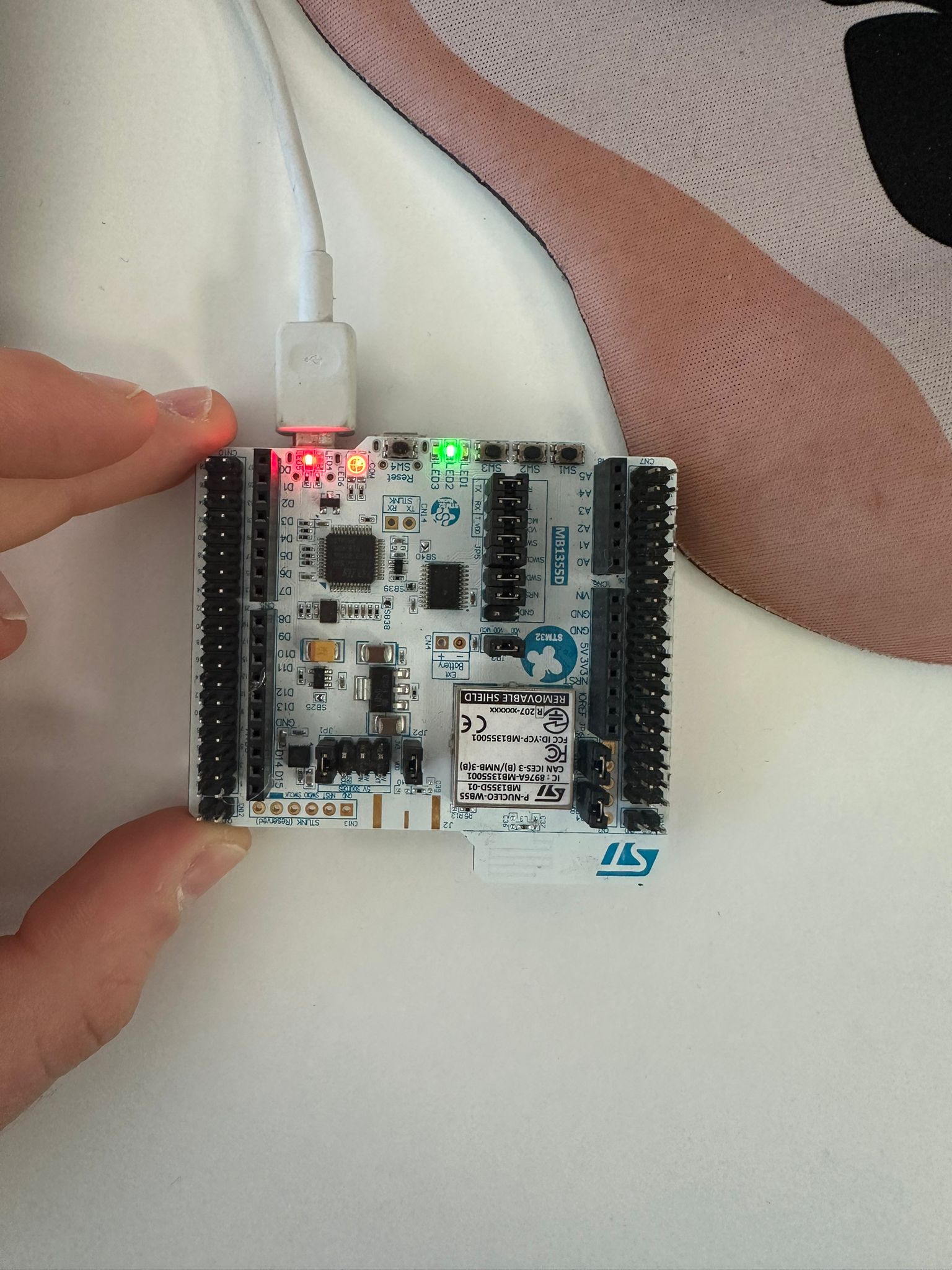 STM32 WB55RGV6 OTA Firmware Update Project Error - STMicroelectronics Community