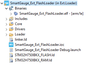 Solved: Order of flashing external loader, bootloader and ... - STMicroelectronics Community