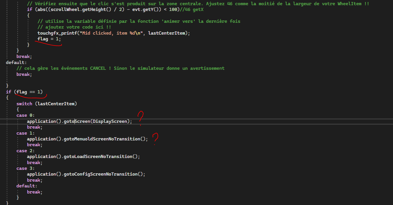 Solved: simply change pages screen - STMicroelectronics Community