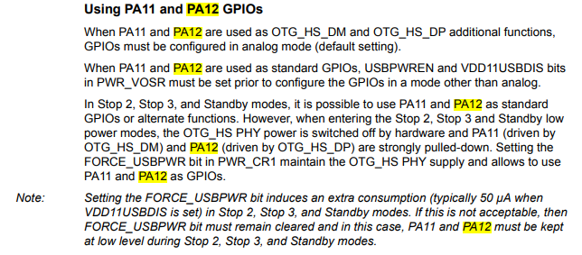 Solved Re Stm32u595 Usb Pins Do Not Work As Gpio Stmicroelectronics Community 